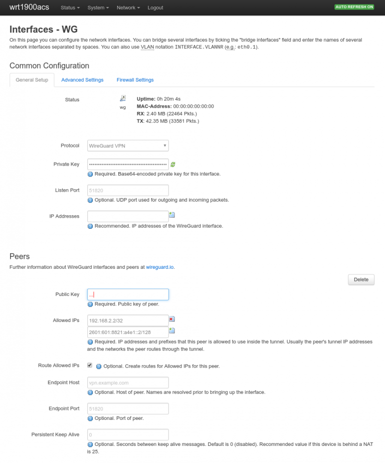 WireGuard, LEDE and some IPv6 fun – yet another tech blog