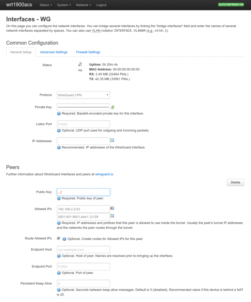 WireGuard, LEDE and some IPv6 fun – yet another tech blog